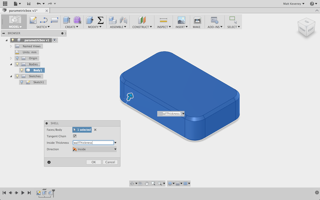 A parametric design for 3D printed boxes – Ace Makerspace