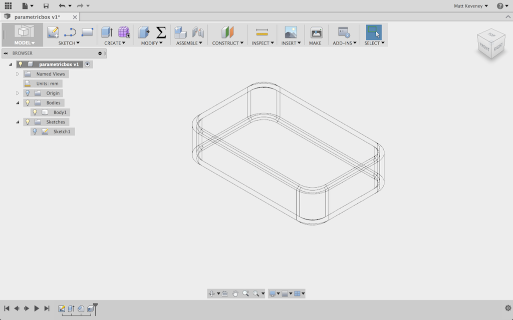 A parametric design for 3D printed boxes – Ace Makerspace