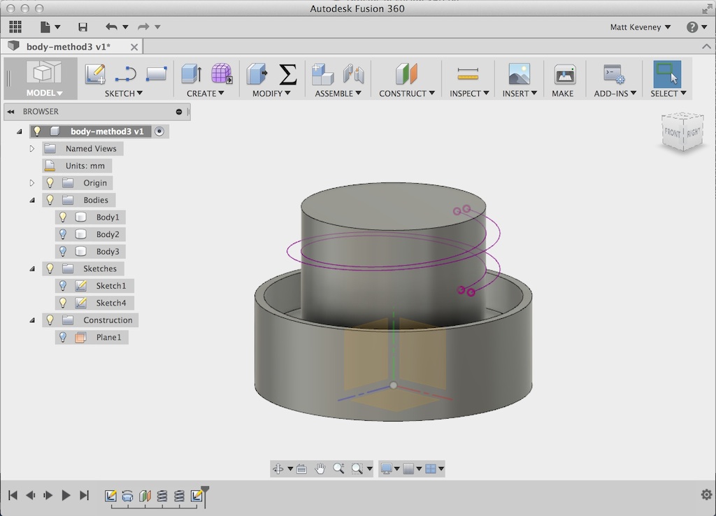 Modeling custom threads in Fusion 360 – Ace Makerspace