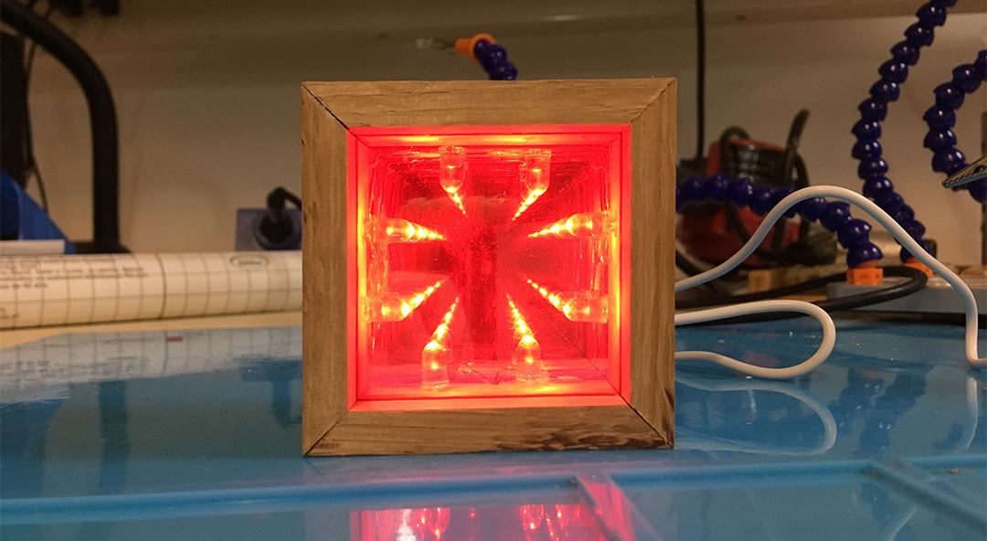 LED Infinity Art at the Library – Ace Makerspace